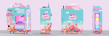 Fully automated cotton candy machine from candycube - the original ...